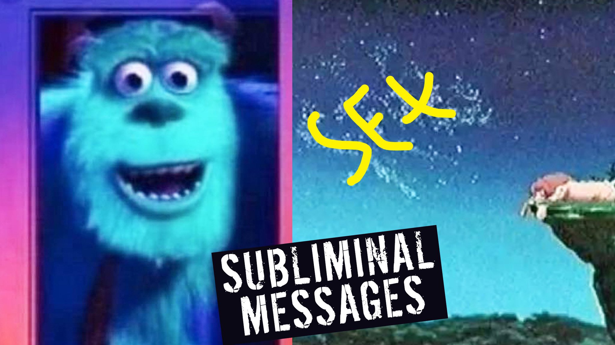 Subliminal Messages In Monsters Inc