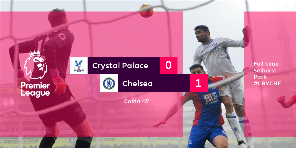 [EPL] 17R C.팰리스 v 첼시, 선발 라인업 : 클리앙