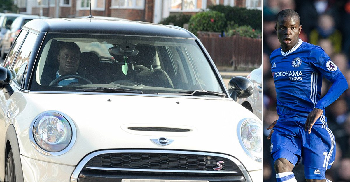 Chelsea's N'Golo Kante Explains Why He Still Drives A Mini Cooper Chelsea's N'Golo Kante Explains Why He Still Drives A Mini Cooper
