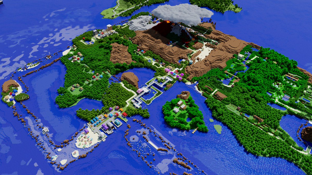 Pokemon Kanto Map Minecraft