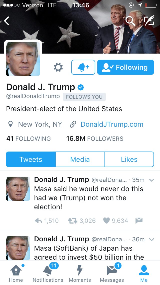 Troll out-trolls Donald on Twitter. | NeoGAF