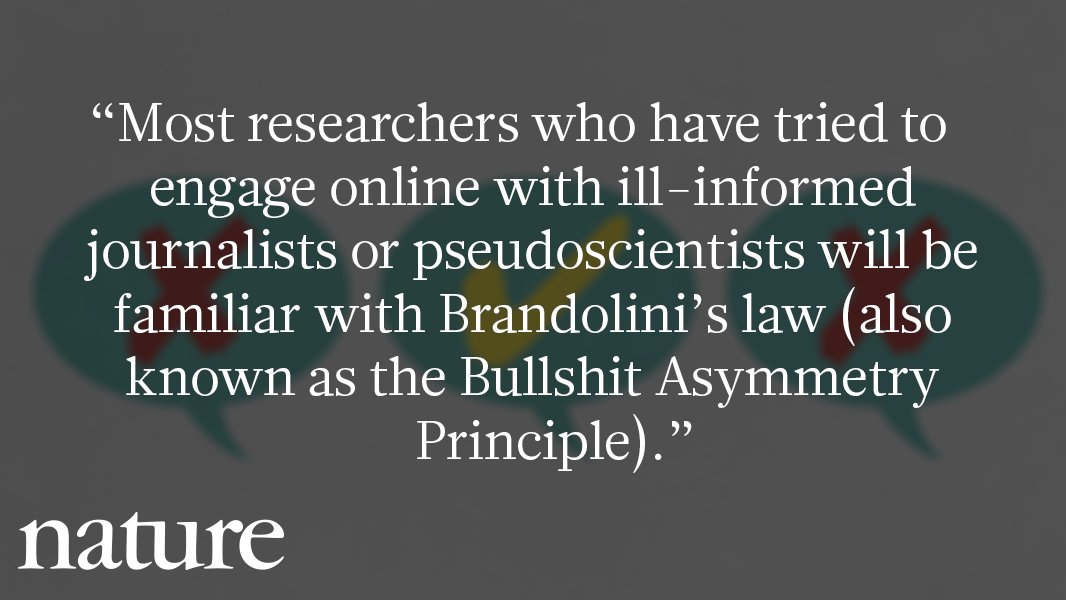 nature on Twitter: "It's time for researchers to challenge scientific ...