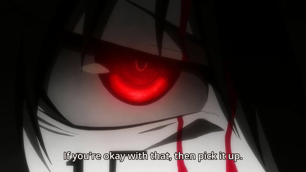 Glowing Red Eyes Anime