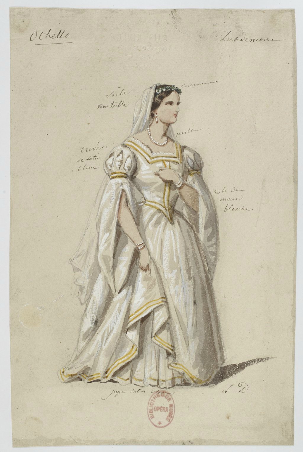 Othello Desdemona Costume