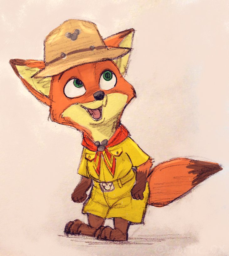 Scout Ranger Nick : r/zootopia