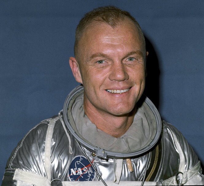 John Glenn Young Astronaut