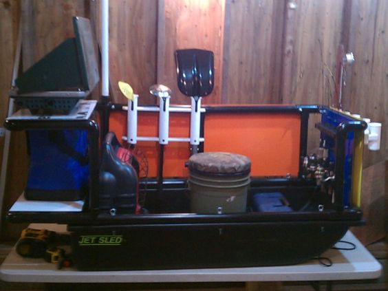 Ice Fishing Sled Modifications
