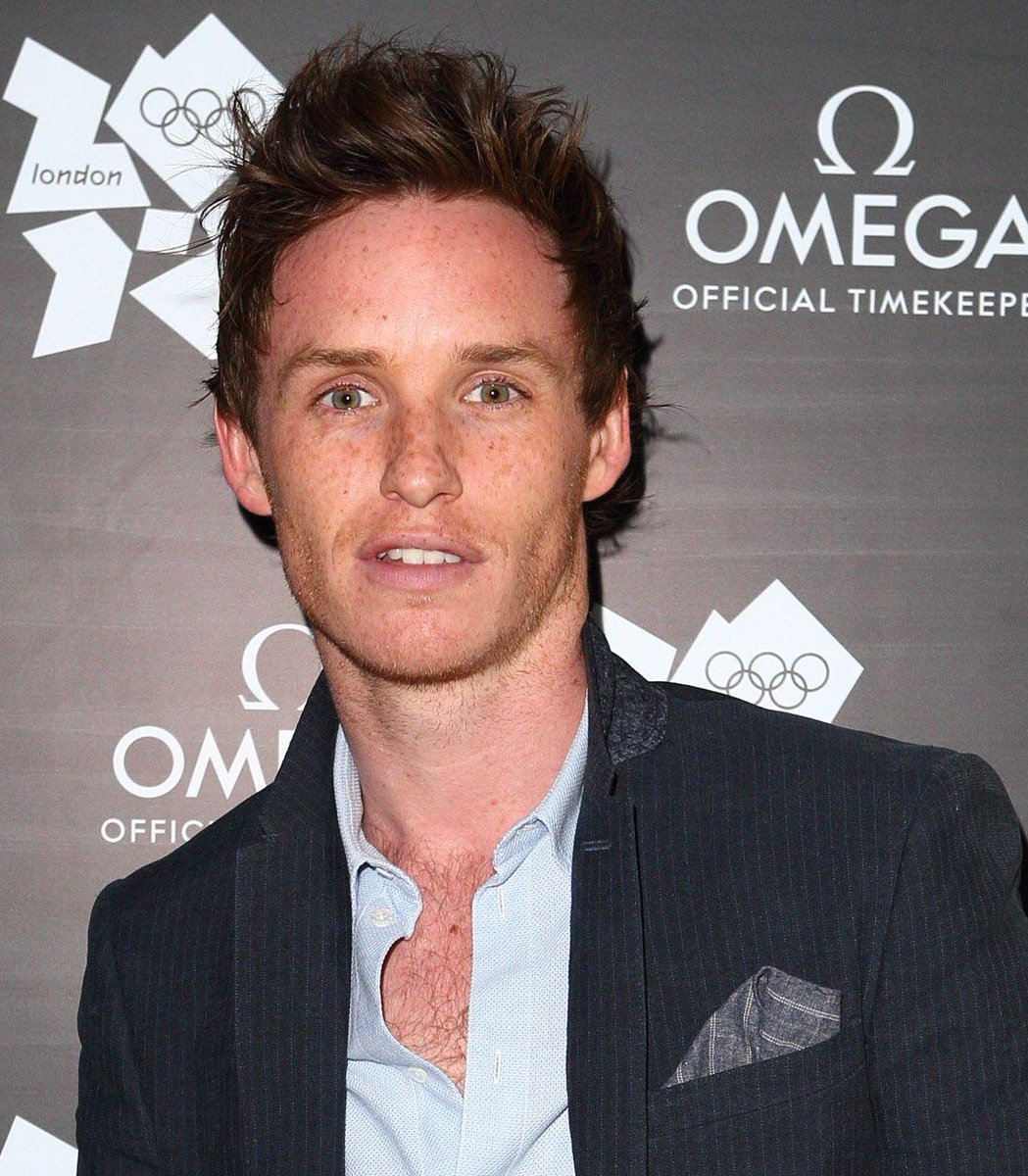 Eddie Redmayne Chest Hair