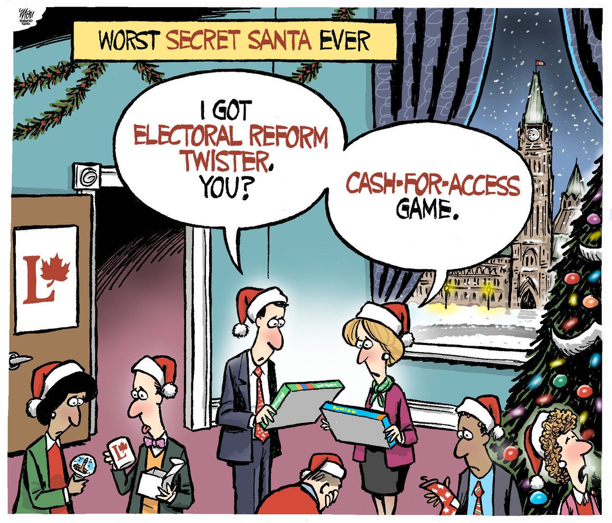 Good morning. "secret santa" is today's cartoon in @torontostar # ...
