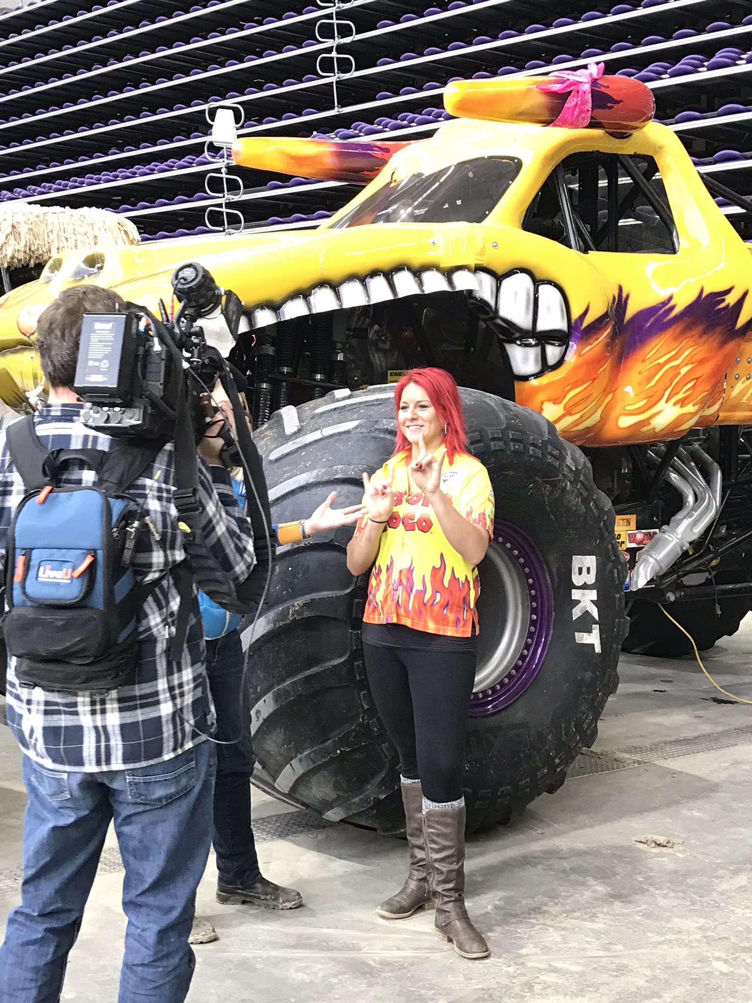 Becky Mcdonough Monster Truck Driver