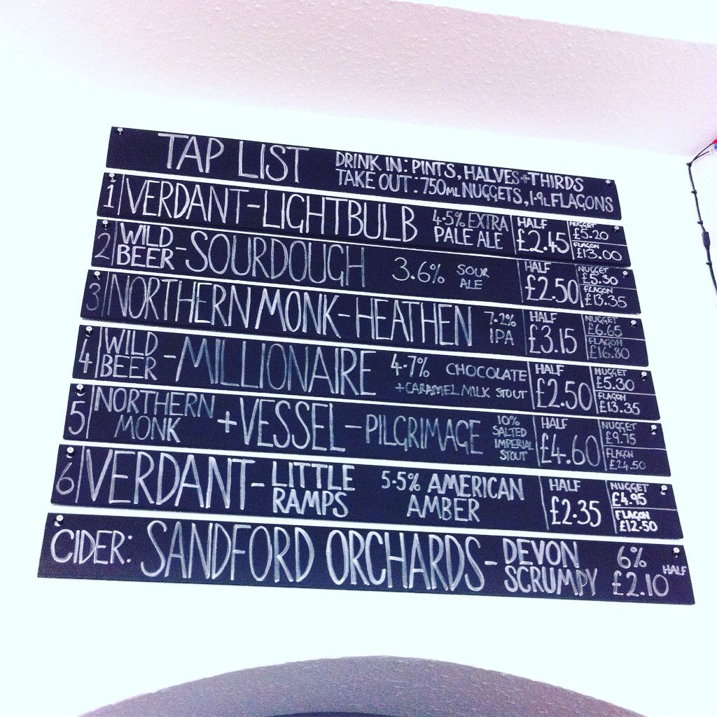 Vessel, a great new bar in Plymouth… – The Minister of Food and Drink