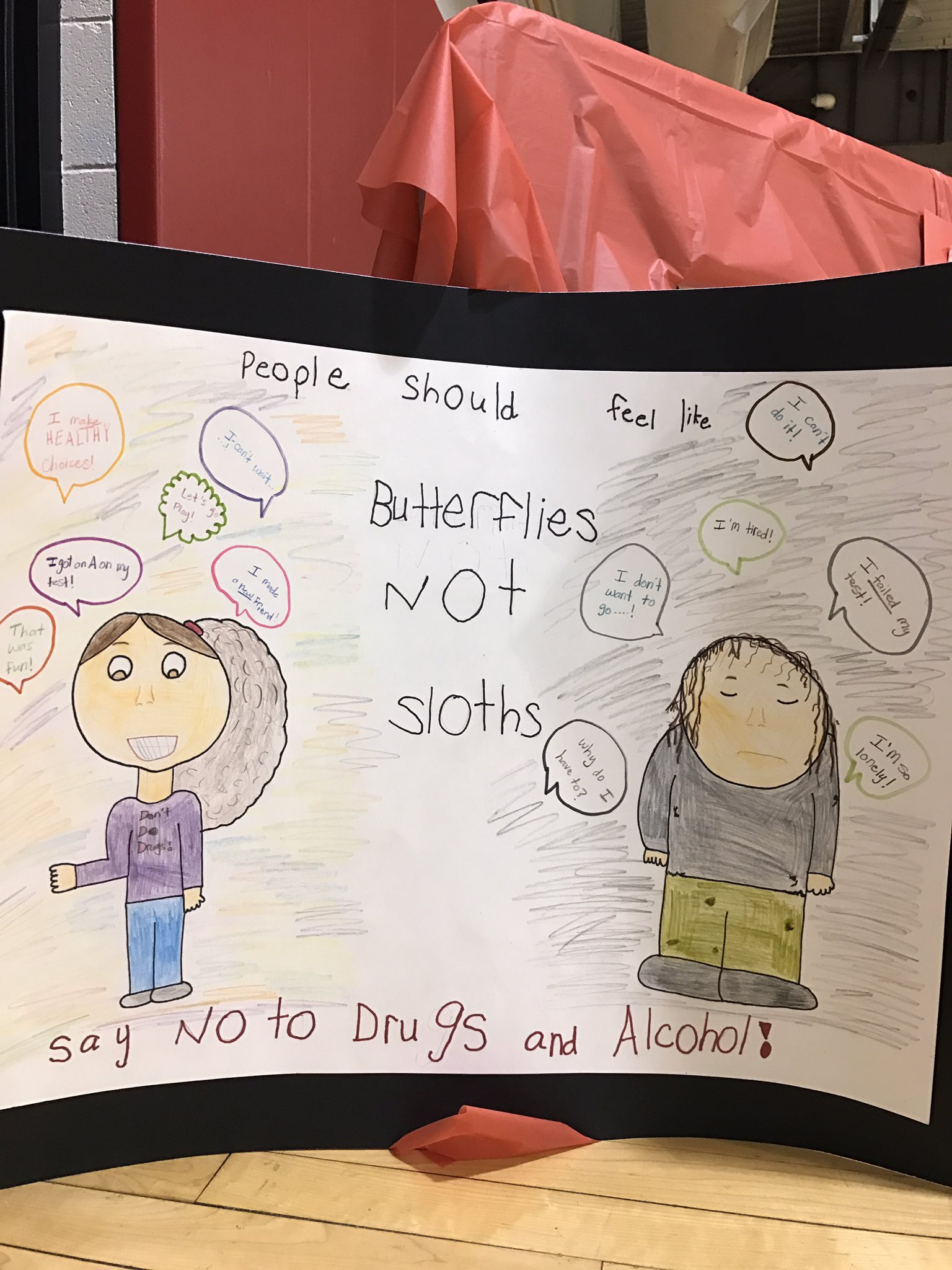 Say No To Drugs Poster Ideas For Kids