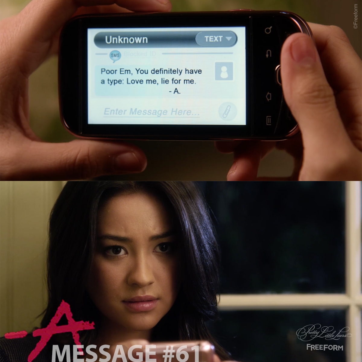 A Pretty Little Liars Messages