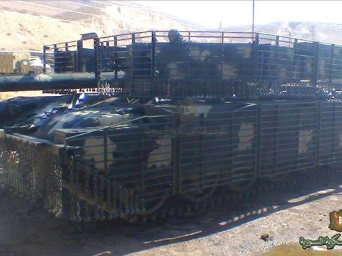 Iraqi M1 Abrams starting to field slat armour against Daesh : r ...