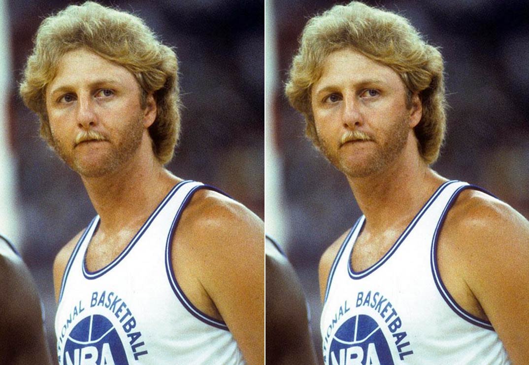 Larry Bird Mustache