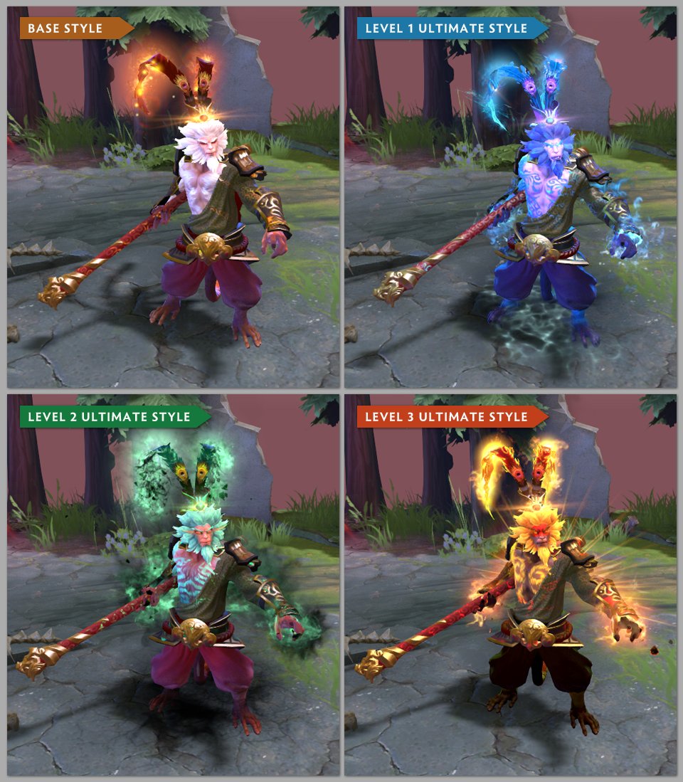 Great Sage Reckoning của hero Monkey King trong game dota 2 hiệu ứng ...