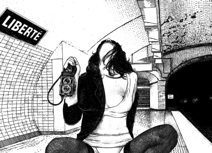 Visiones Exuberantes De Nuestra Realidad Y Escenas Llenas De Erotismo En Ilustraciones De