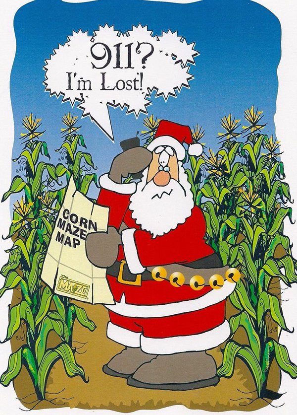 Funny Police Christmas Cartoons