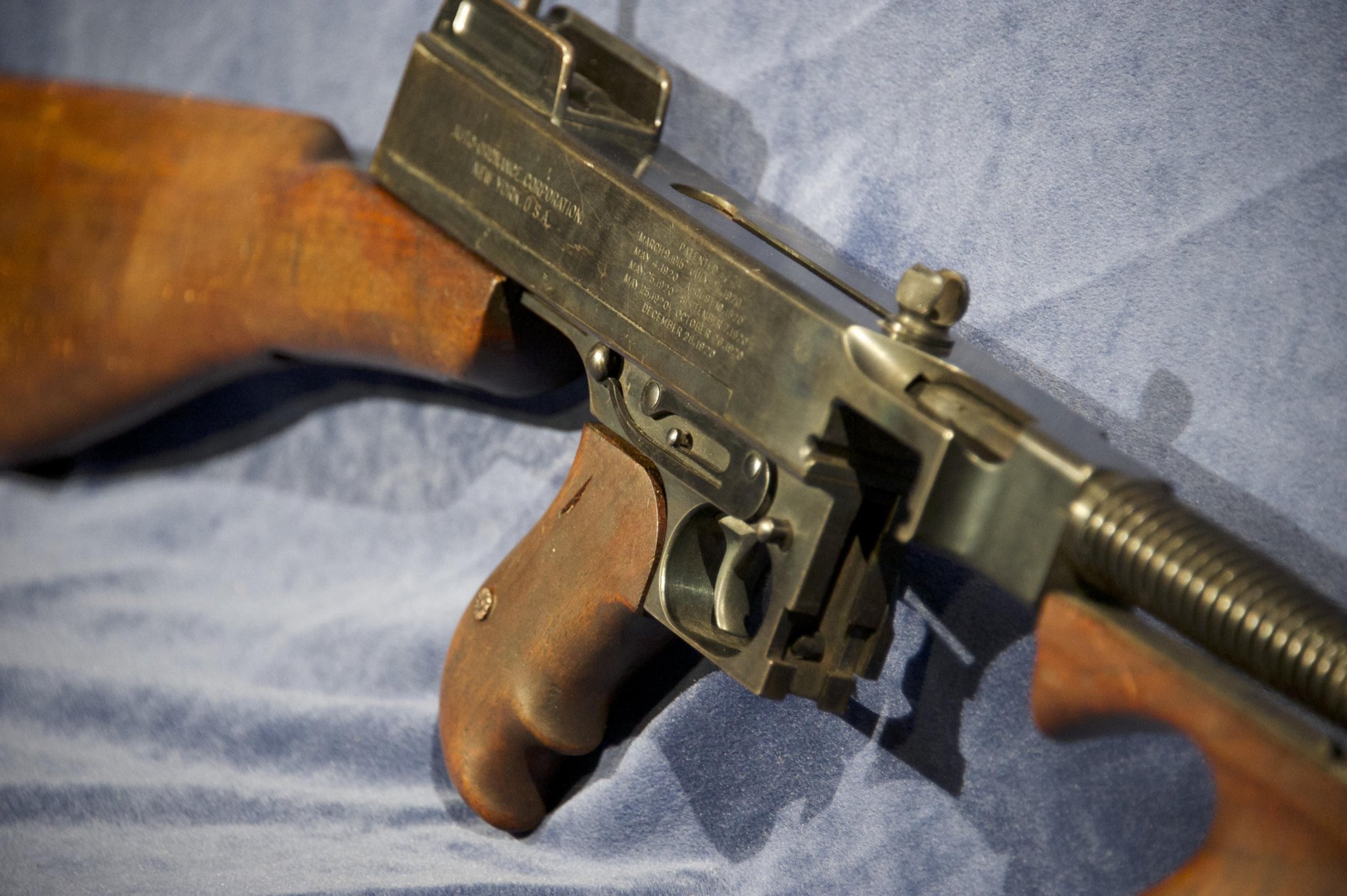 John Dillinger Tommy Gun Gold