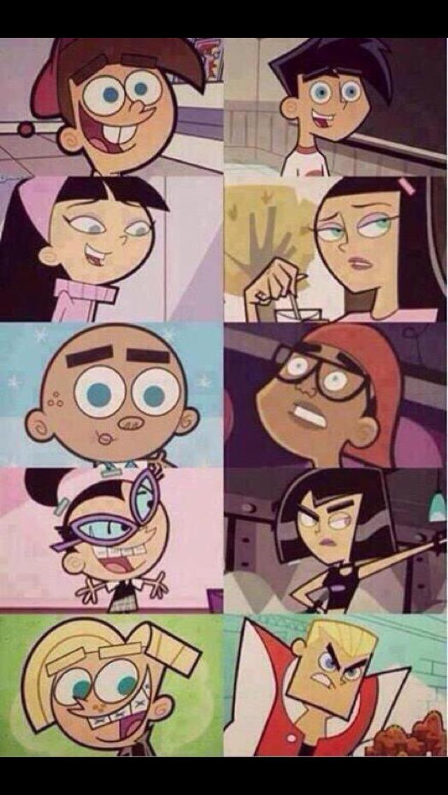 Danny Phantom And Timmy Turner
