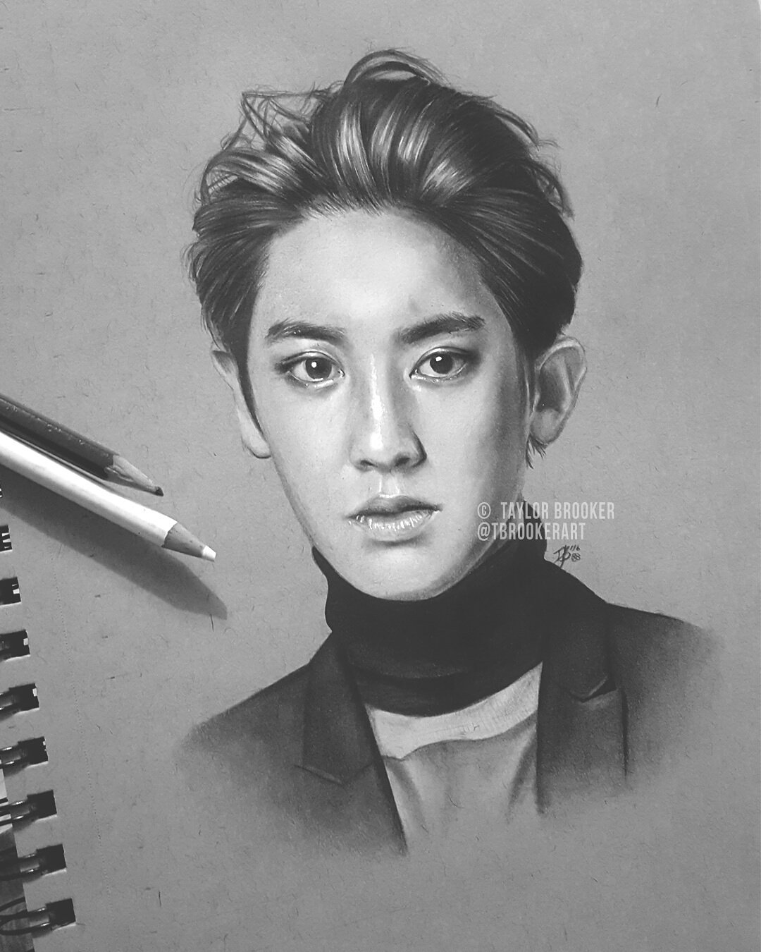 Chanyeol Exo Drawing