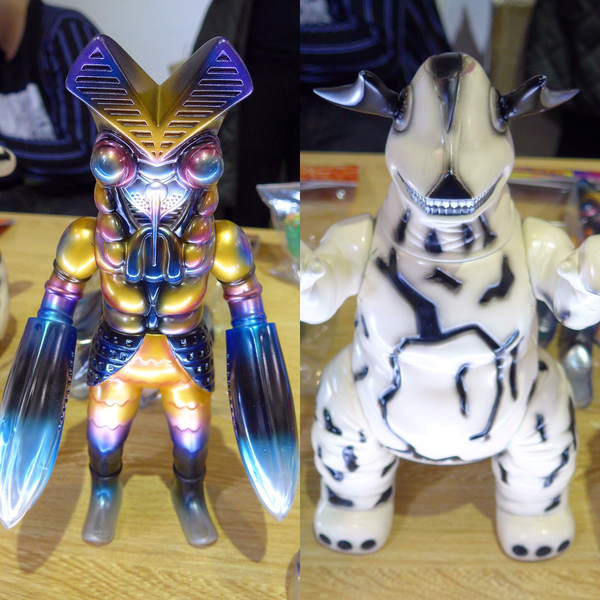 LEOそふび坊や on Twitter: "fuckaiju #toy #figure #sofubi #sofvi #sofvitokyo #バルタン星人 #エレキング #ソフビ ...