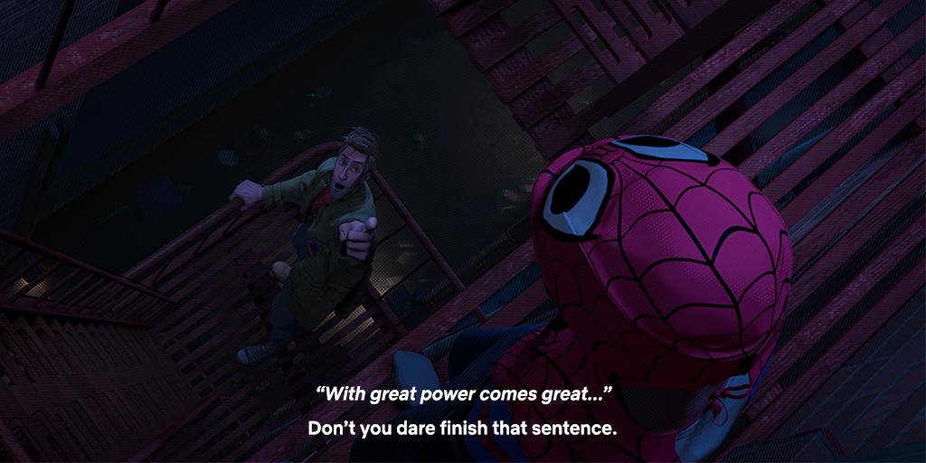 Spiderman Quotes With Great Power Comes Great Responsibility