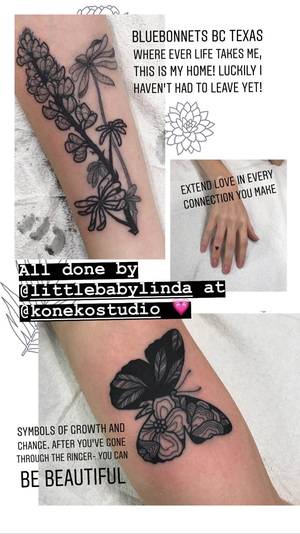 Symbols For Change And Growth Tattoos