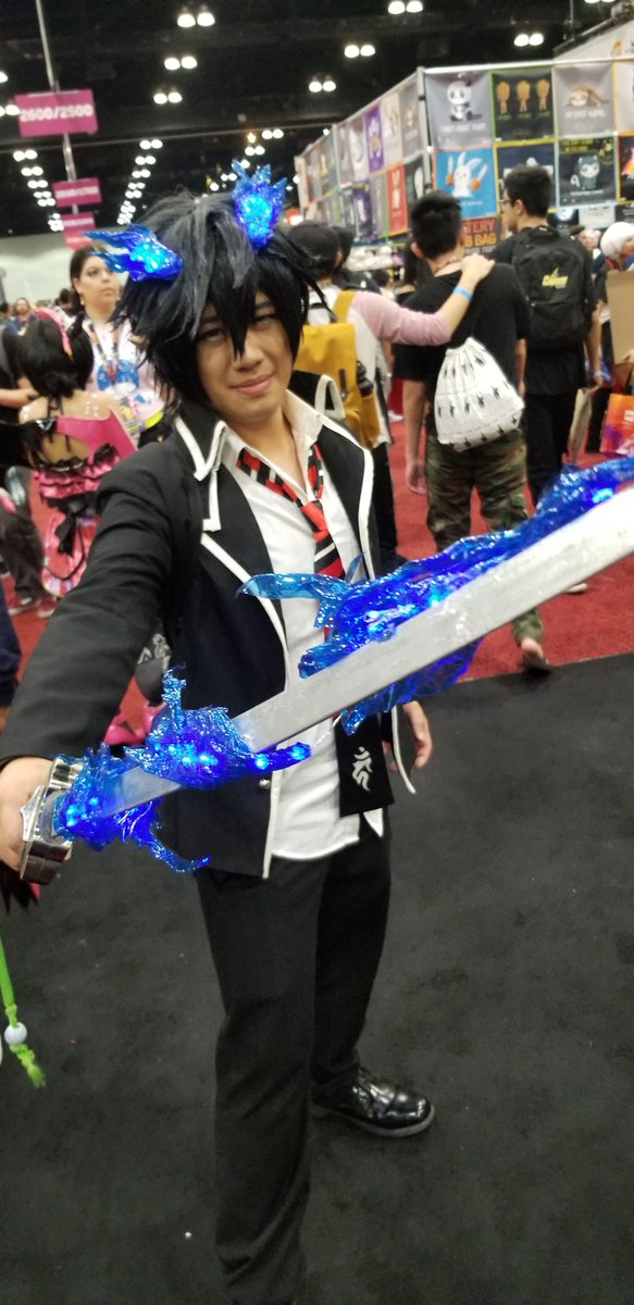 Rin Okumura Cosplay Flames