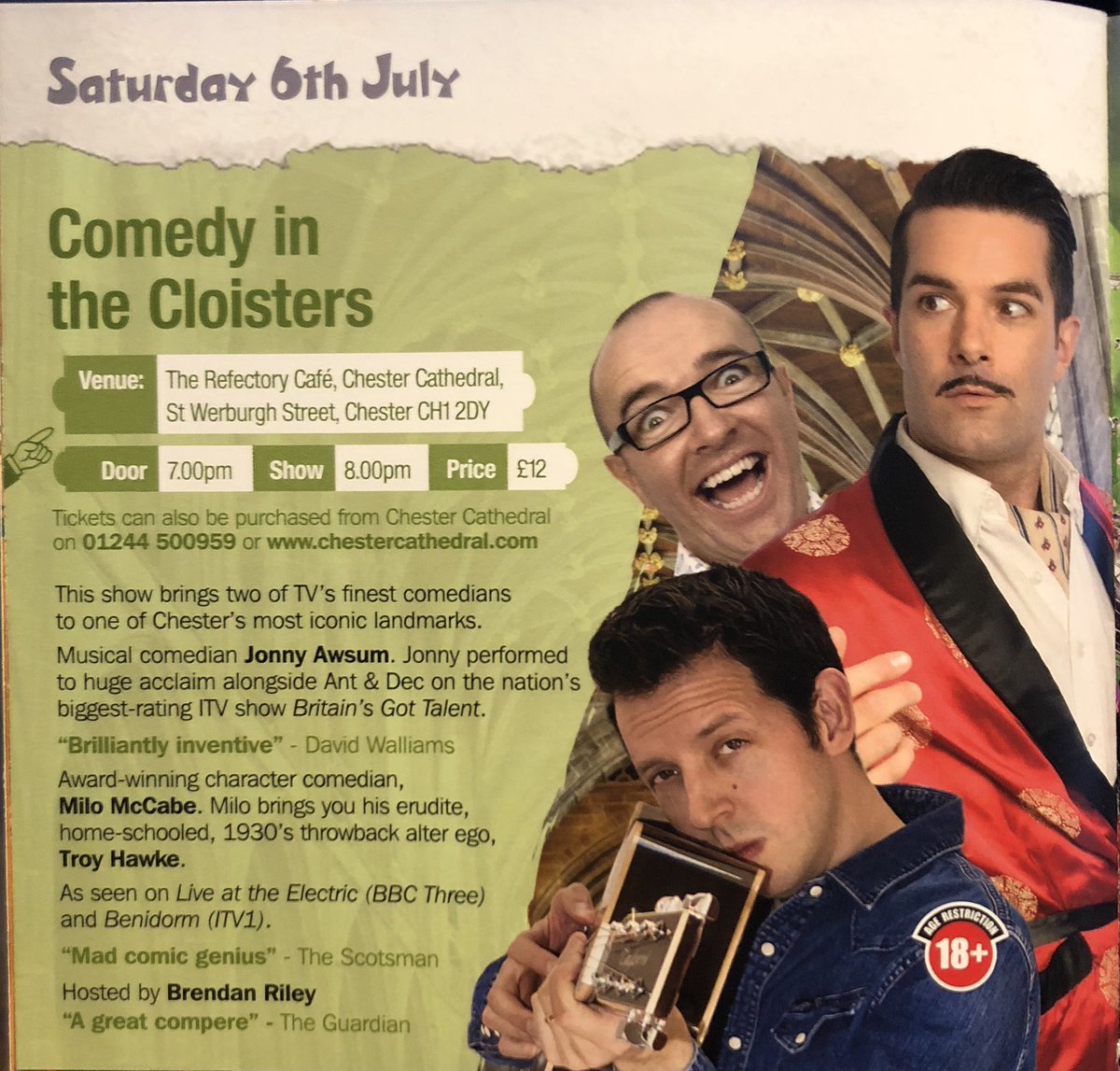 Chester Comedy Festival 2021 (@Chestcomedyfest) | Twitter