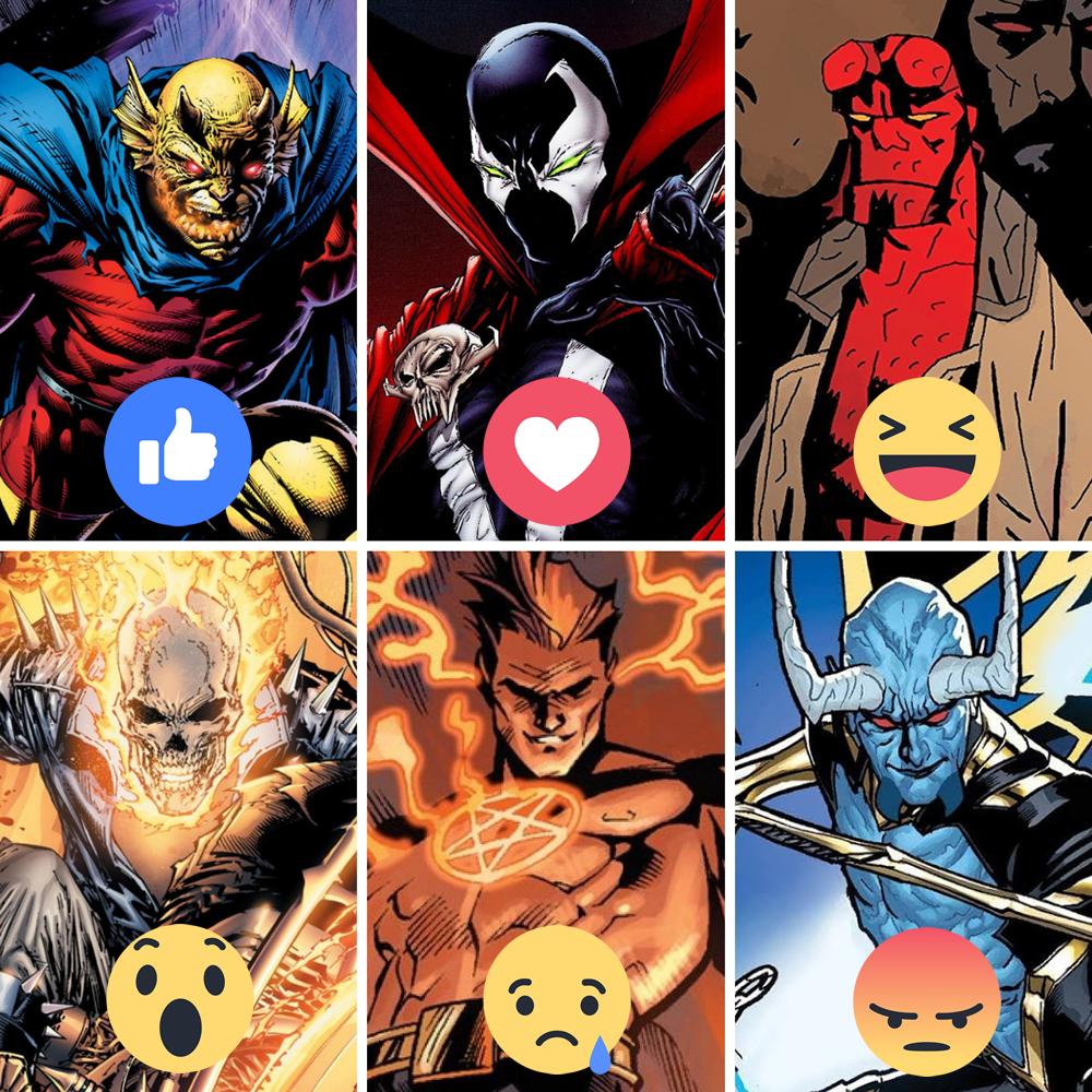 Ghost Rider Vs Spawn Vs Hellboy