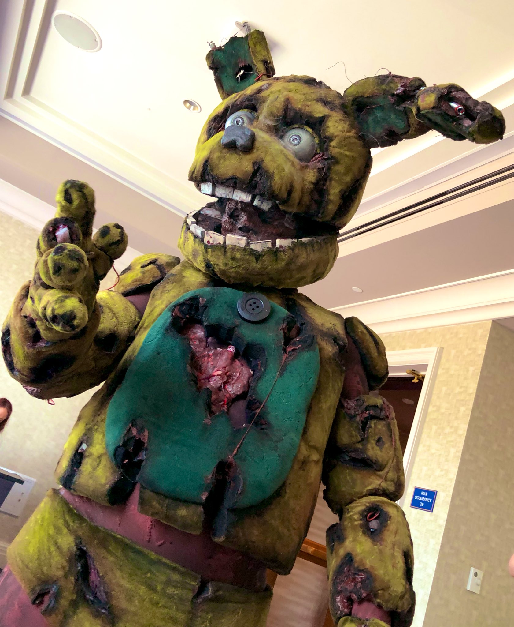 Photos Of My Springtrap Cosplay R/fivenightsatfreddys, 55% OFF