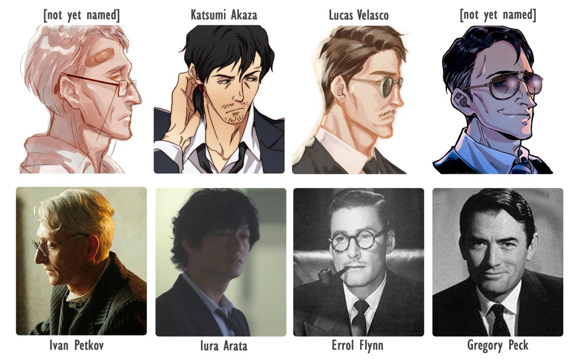 「I have several OCs and somehow managed to find their facecla」🇵🇸 ...