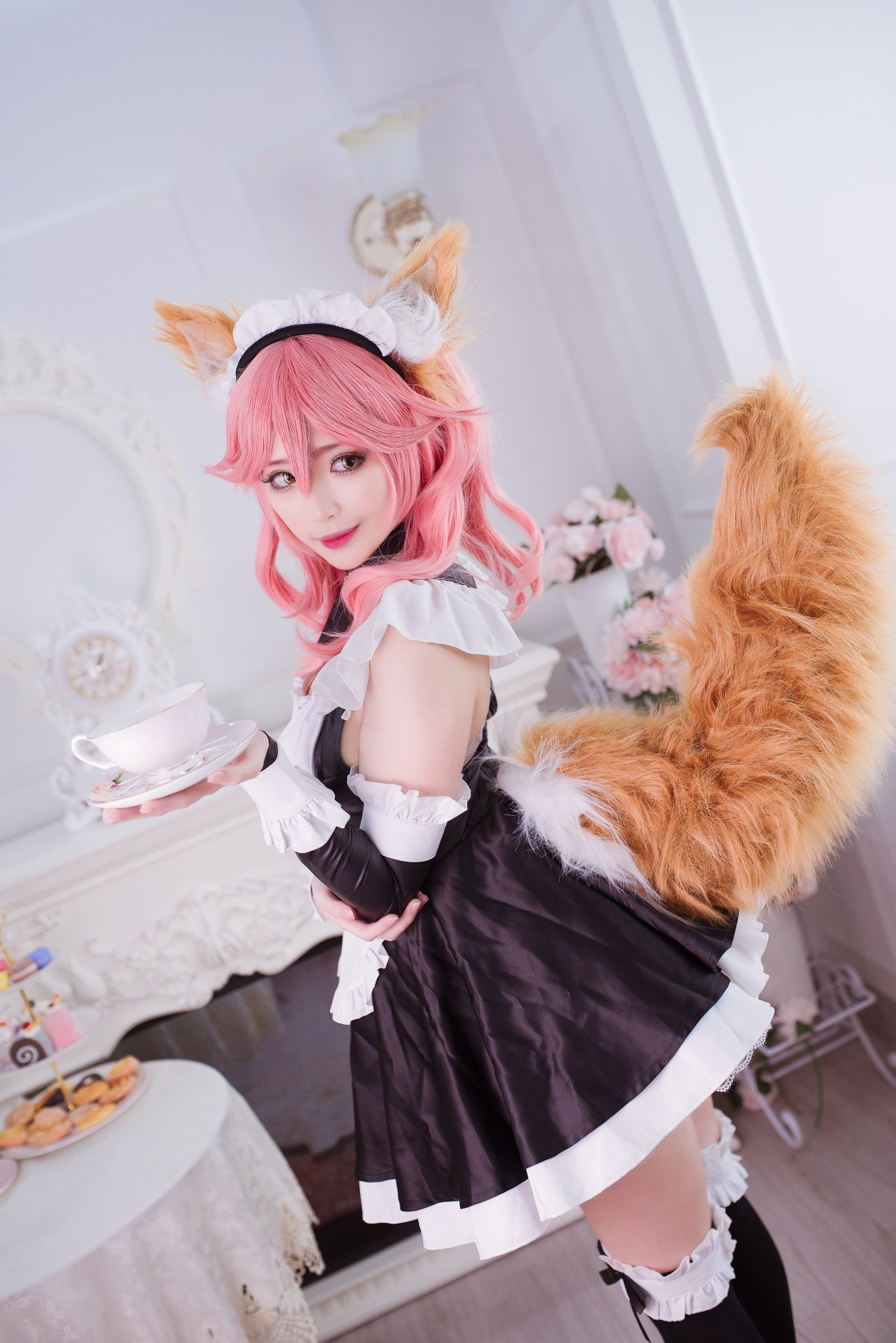 KIYO💜 on Twitter: "Master, what would you like to have today? 🥰 - - - Tamamo no Mae CN ...
