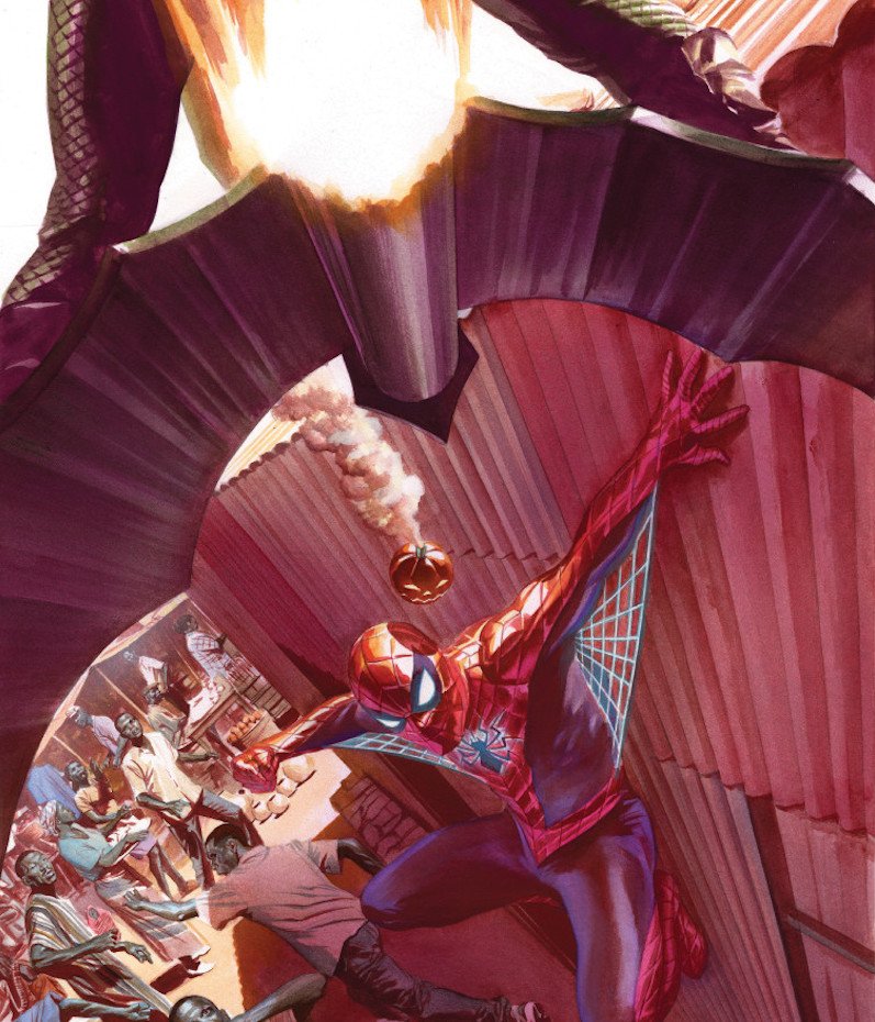 Alex Ross Spiderman Green Goblin