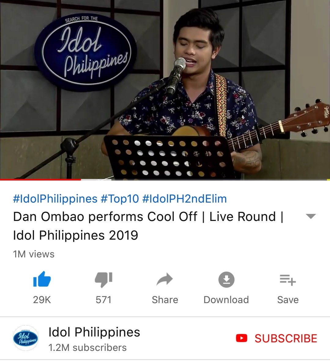 McDan Official (Dan Ombao) on Twitter: "Once again, @DanOmbao's Cool Off performance has reached ...