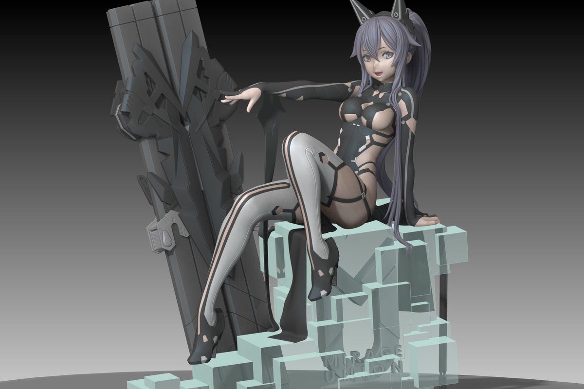 ハト@WF5-23-13 on Twitter: "Nova ver.2 WIP Original Illustration by Cell(@cellgraphix ) #ZBrush…