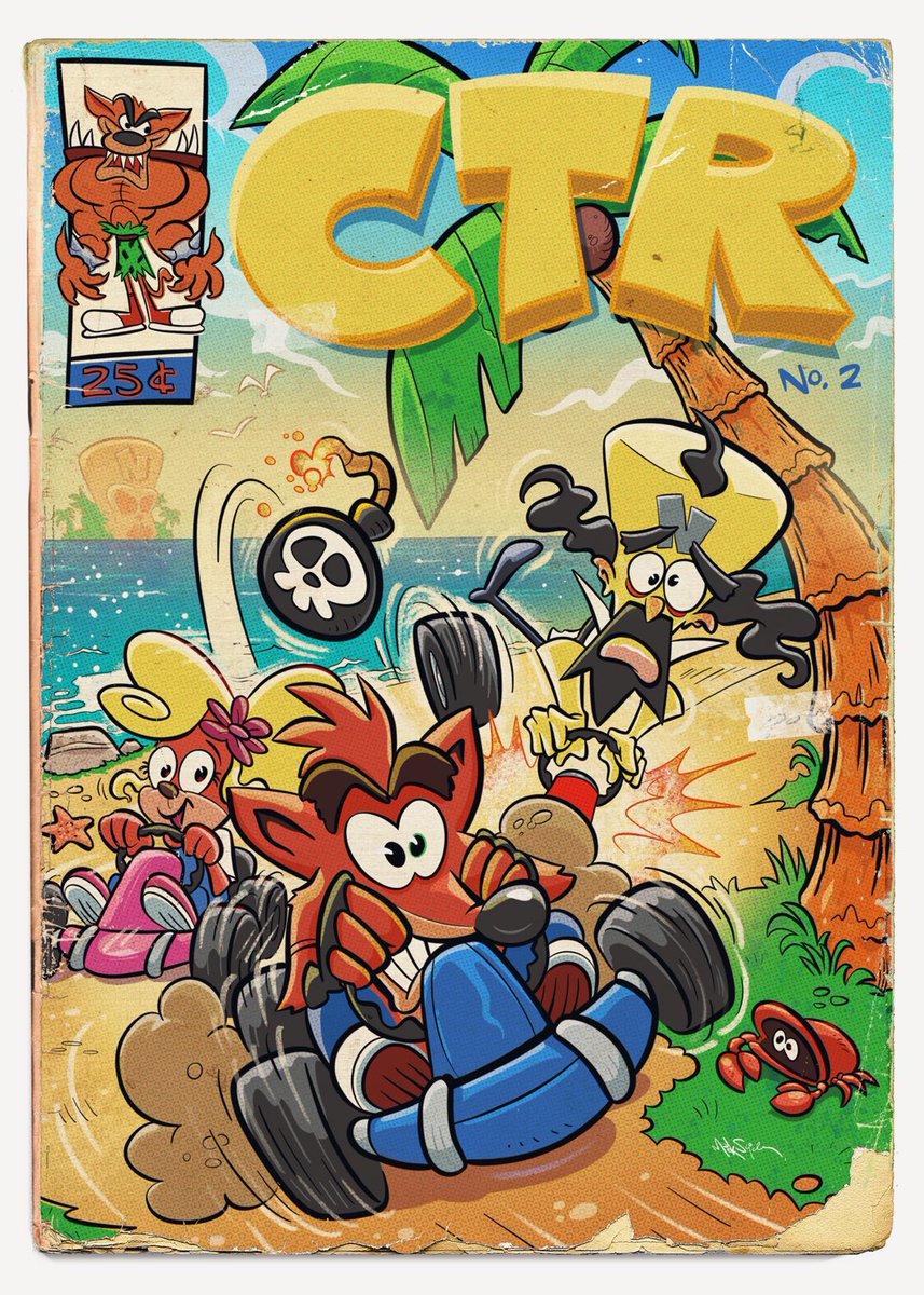 Crash Bandicoot Comic Book