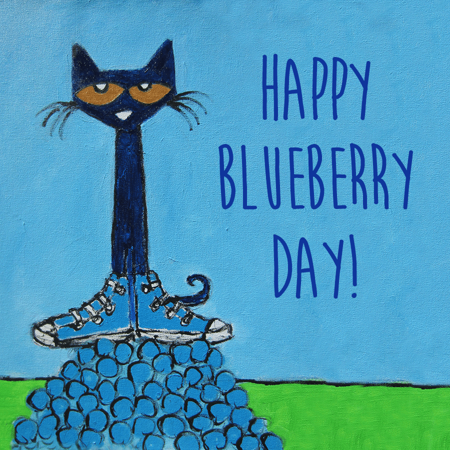 Pete The Cat Blueberries