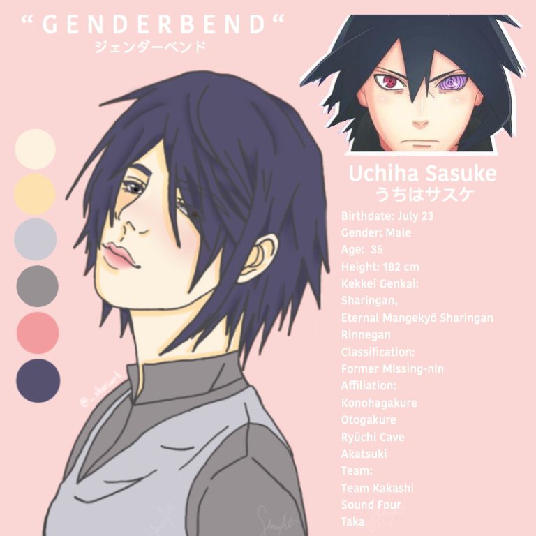 Sasuke Genderbend