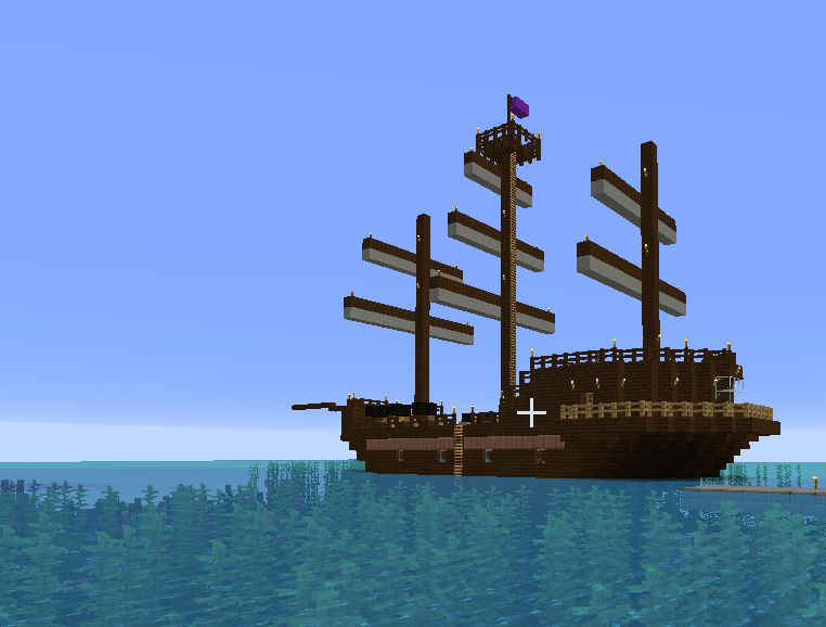 Galleon Ship Minecraft