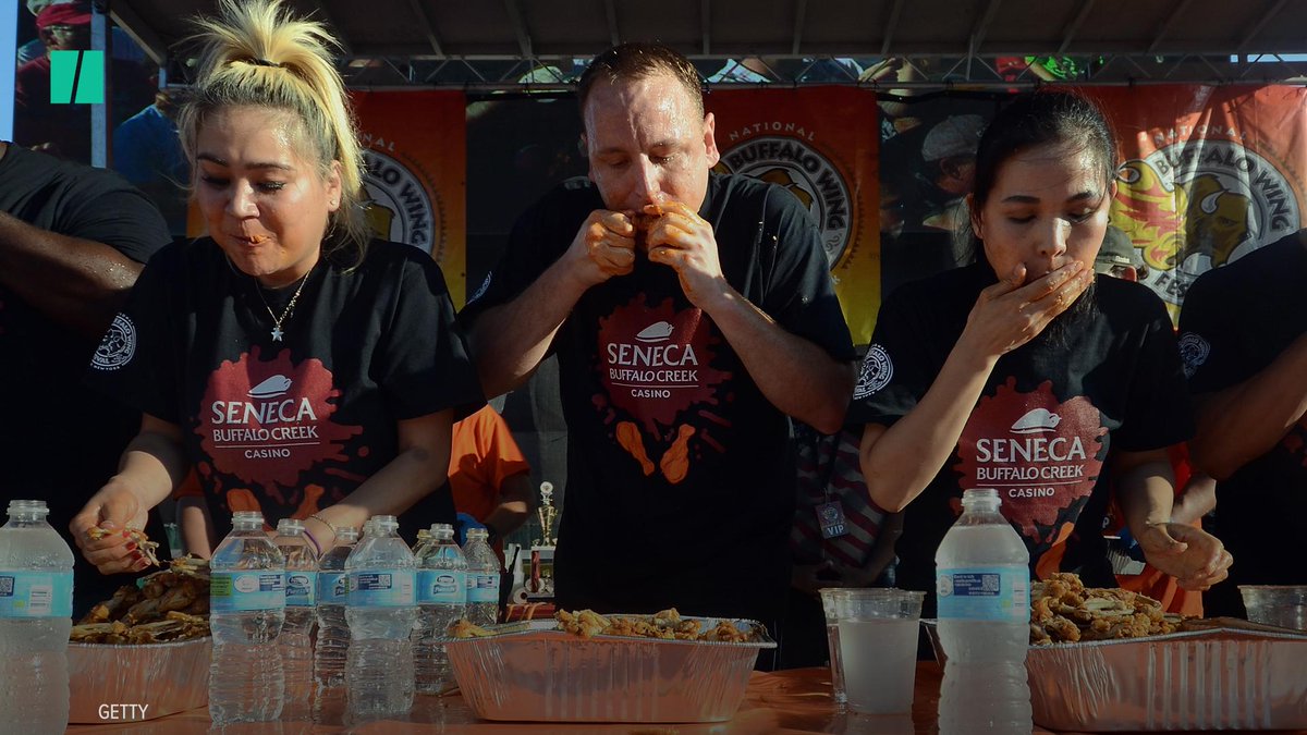 Americans love the stomach-churning excitement of competitive eatin ...