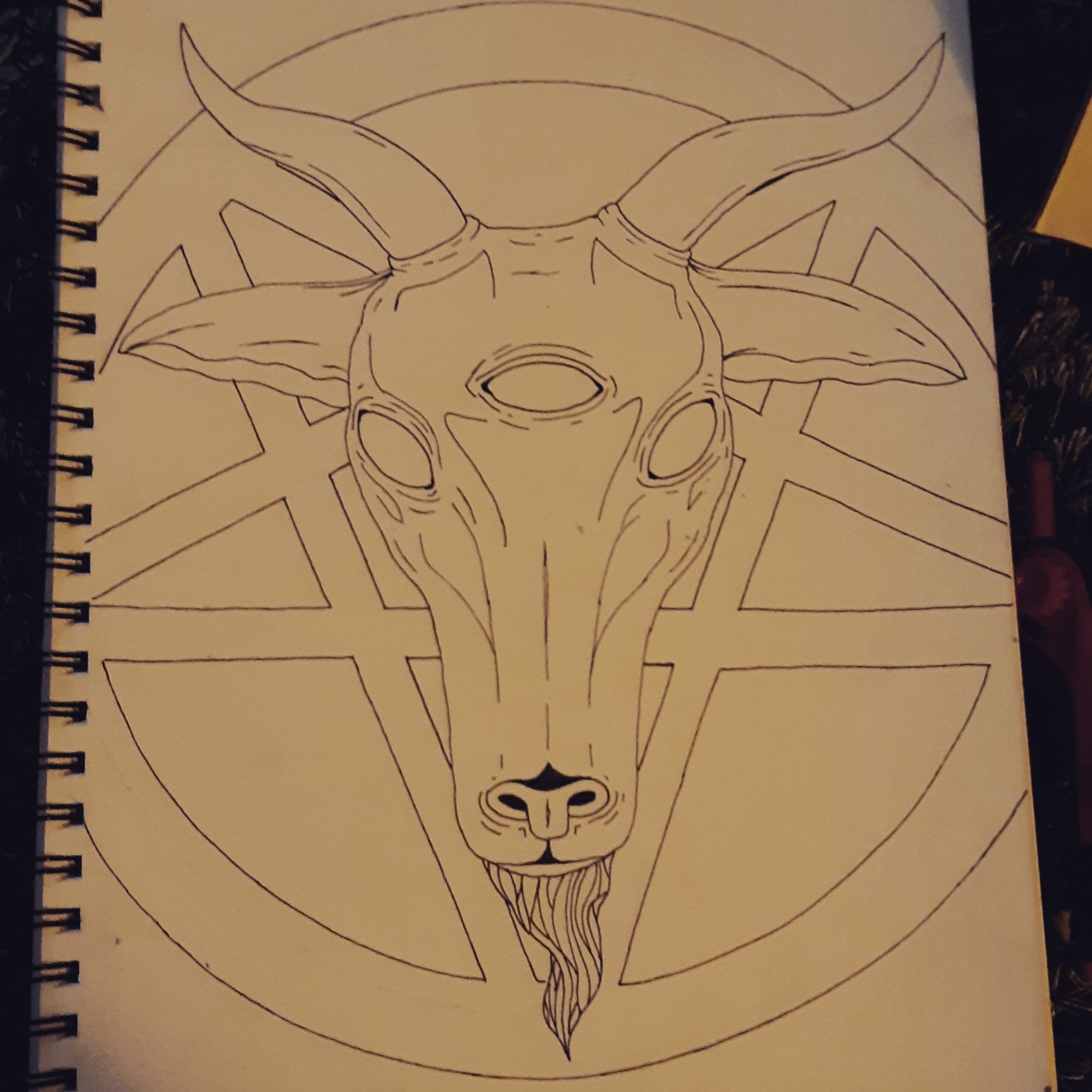 Satan Drawing