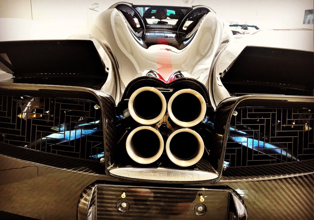 Pagani Huayra Exhaust