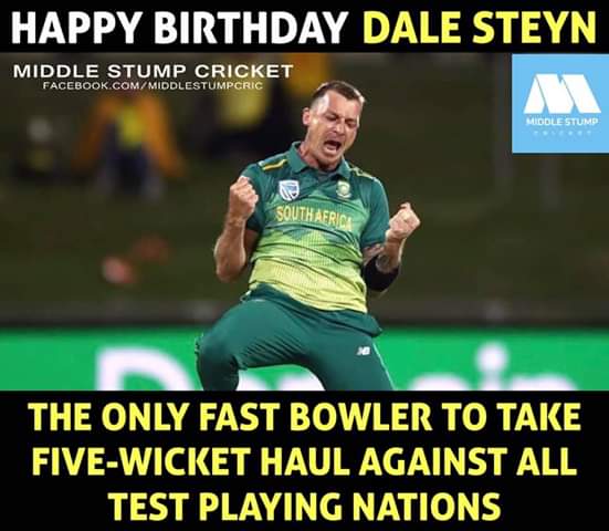 Dale Steyn's Birthday Celebration | HappyBday.to