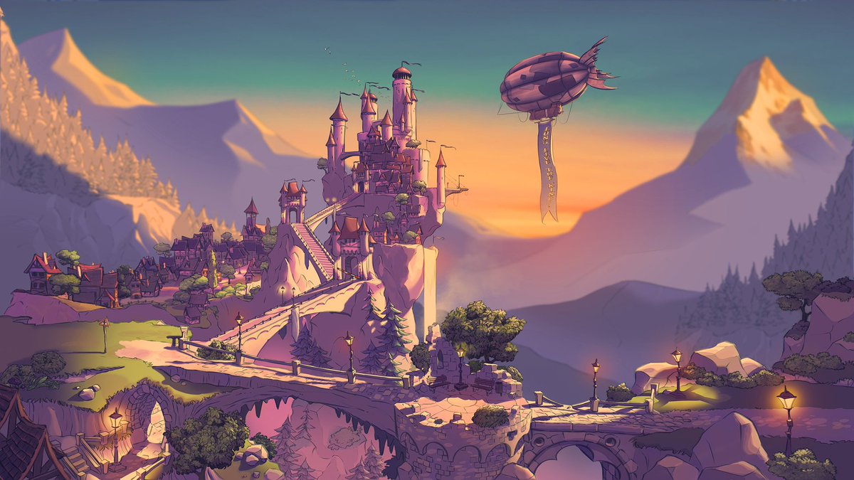 Fantasy Kingdom Concept Art