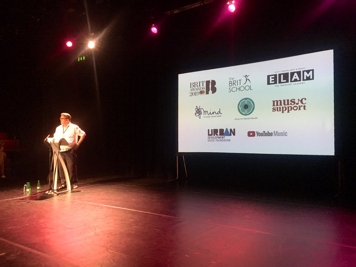 We’re down at TheBRITSchool and Principal Stuart Worden is talking ...