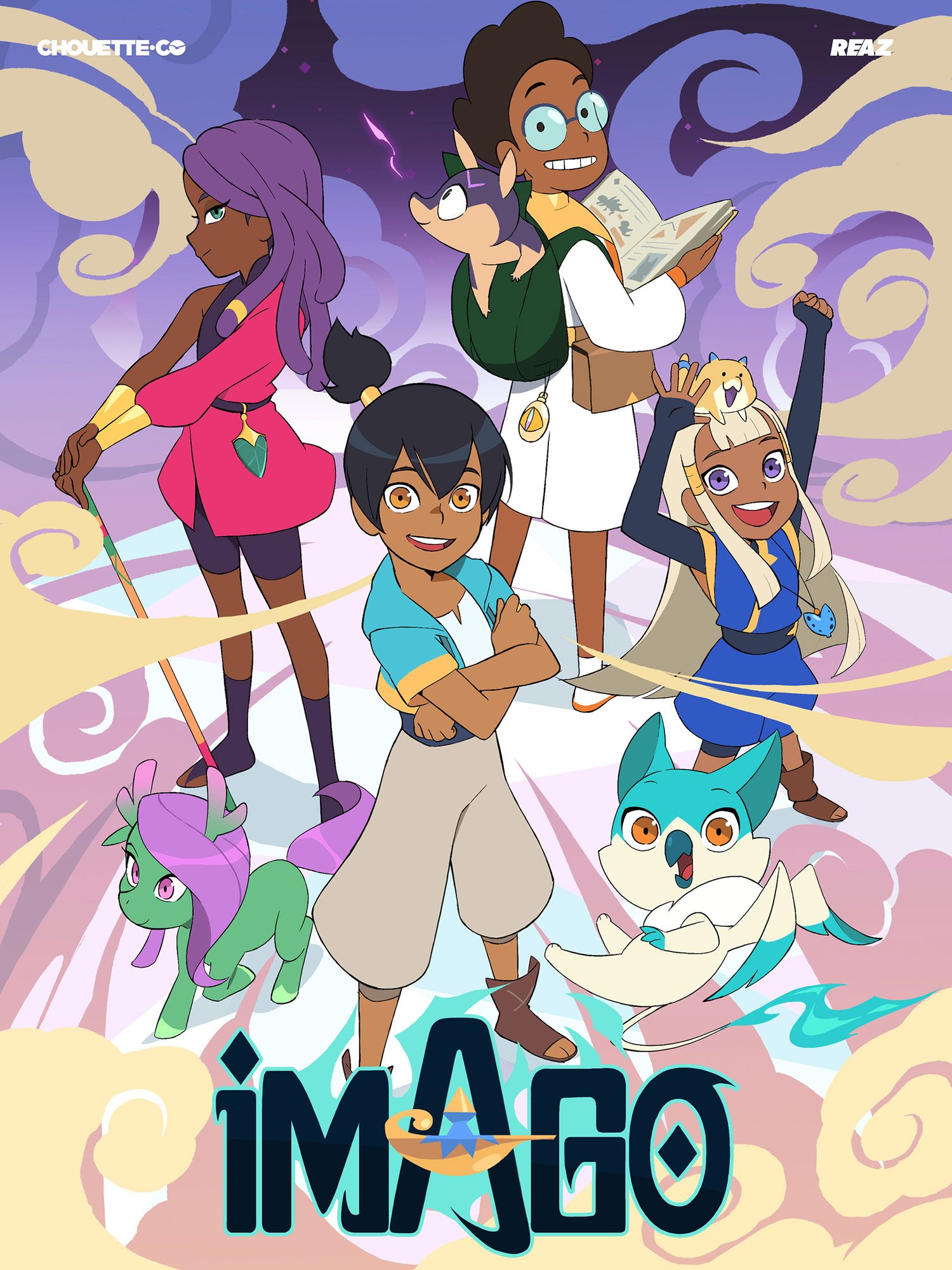 Catsuka on Twitter: ""Imago" french animated series by @ChouetteCie studio for TF1 channel (TFOU ...