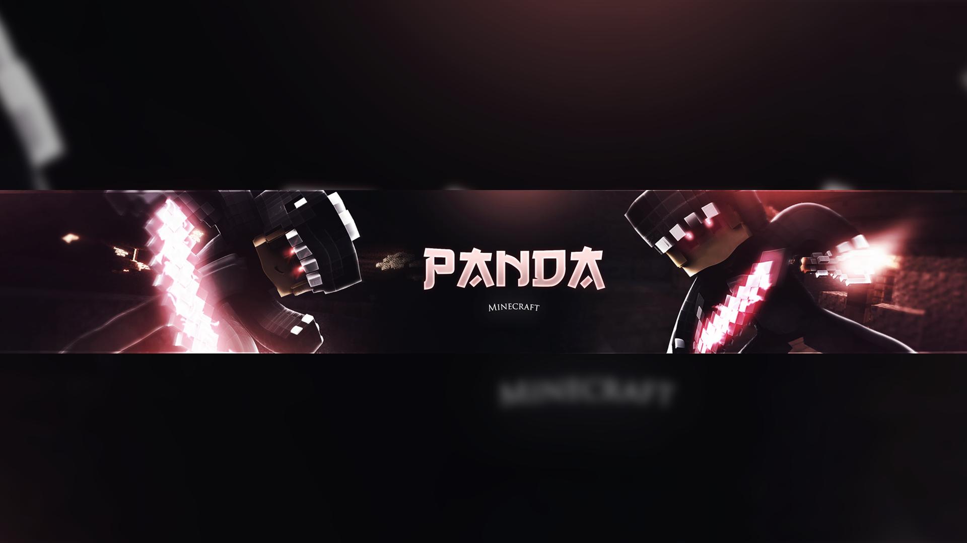 Youtube Channel Art Template Minecraft