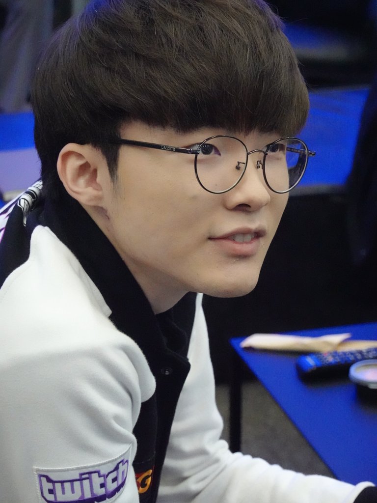 Skt Faker Haircut